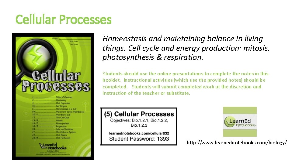 Biology Team Emergency Work Lesson Plans This presentation