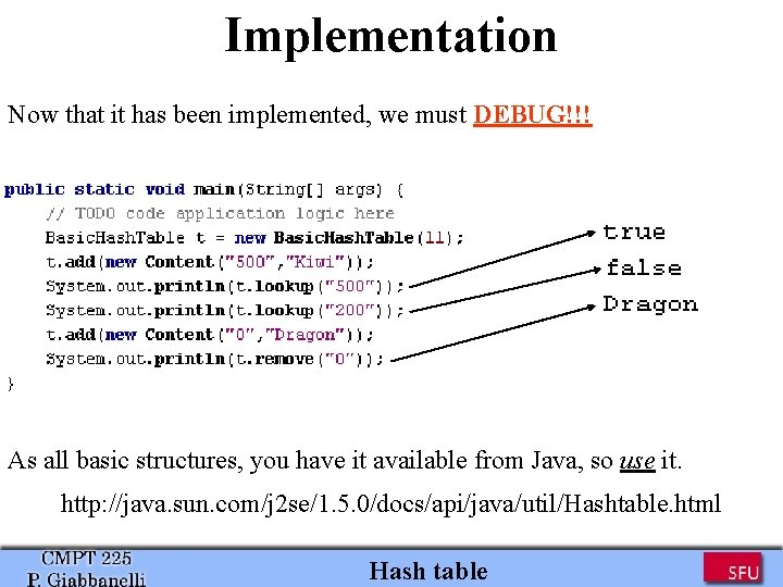 Hash Table Concepts Implementations Hash Table Concepts Implementation 9250