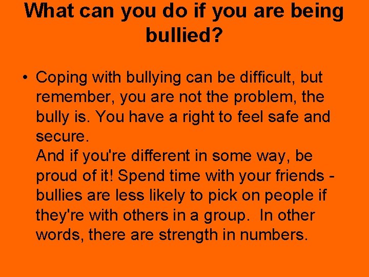 AntiBullying Warren Mott High School What is bullying