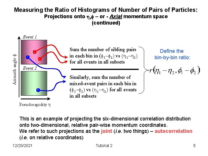 Measuring Histograms of the Number of Pairs of