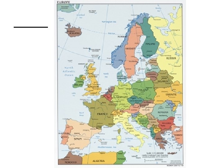 Changes in Political Boundaries And Demographics Europe after