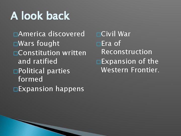 The Imperialist Vision A look back America discovered