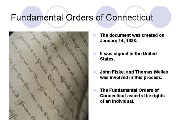 Important Documents By Danielle B Amanda M Magna