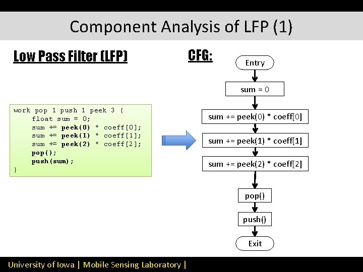 High Performance Stream Processing for Mobile Sensing Applications