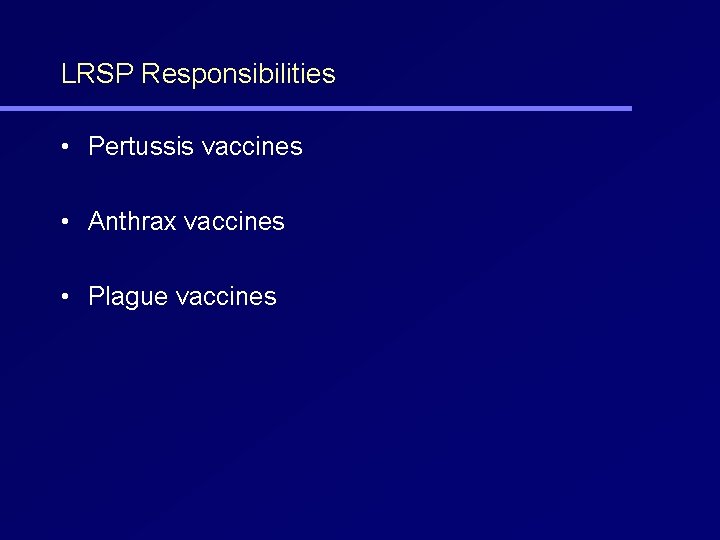 Laboratory of Respiratory and Special Pathogens History of