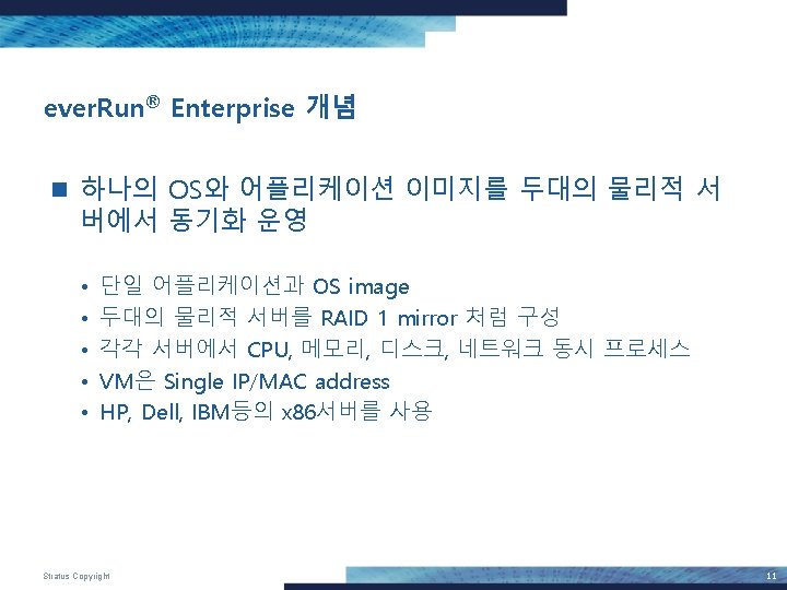 Software Defined Availability x 86 Fault Tolerant 2021