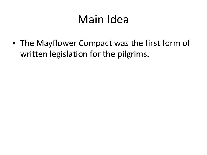 DBQ Skills Tyler Mautner Mayflower Compact In the