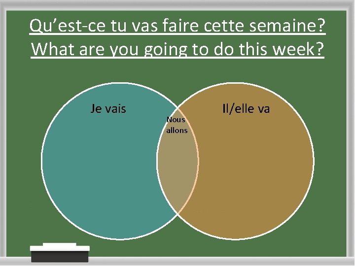 Chapter 6 the verb to go question words