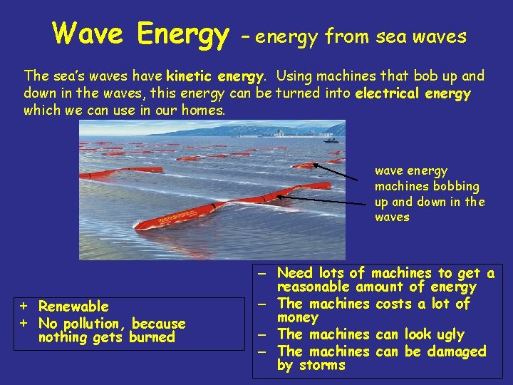 Learning objectives What do you know about renewable