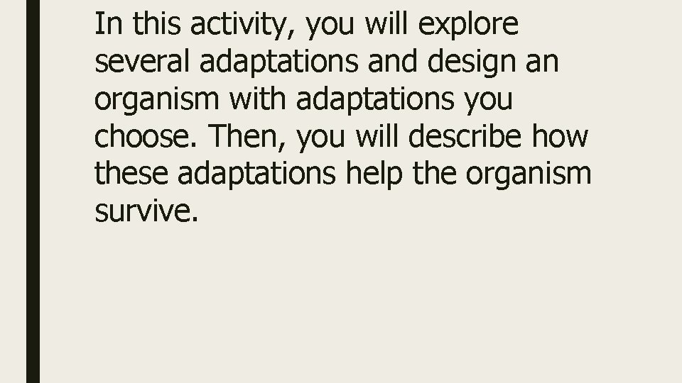 9 19 16 Adaptation Model Lab Adaptation Model