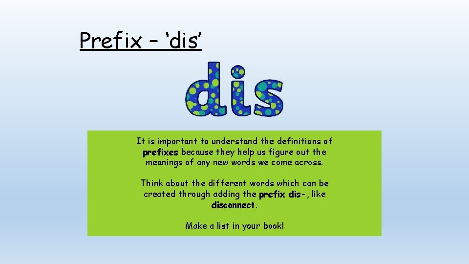 English Home Learning Week Beginning 18 01 2021