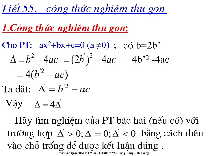 kim tra bi c HS 1 Nu c