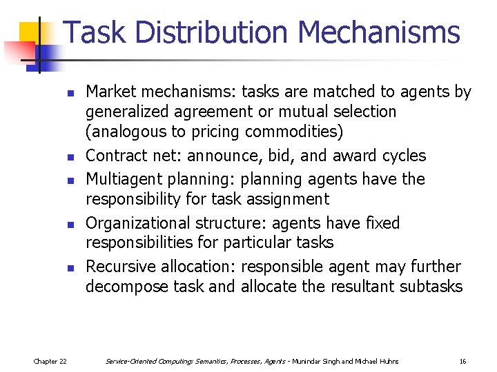 Chapter 22 Building SOC Applications ServiceOriented Computing Semantics