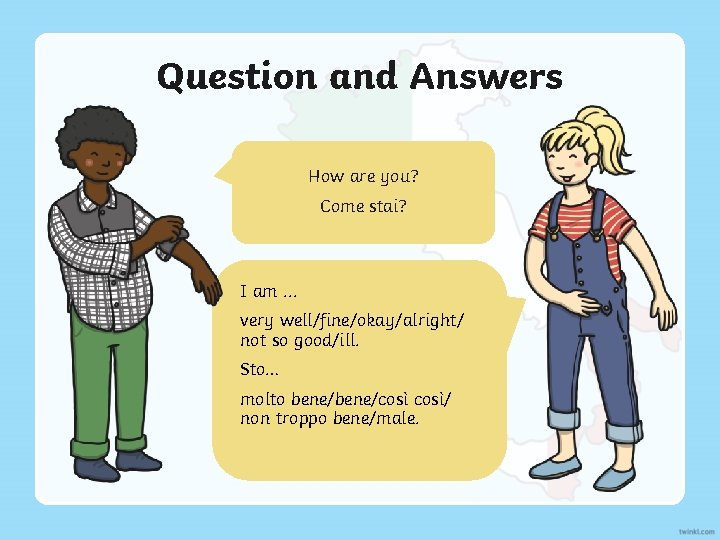 The Alphabet The Italian alphabet has 21 letters