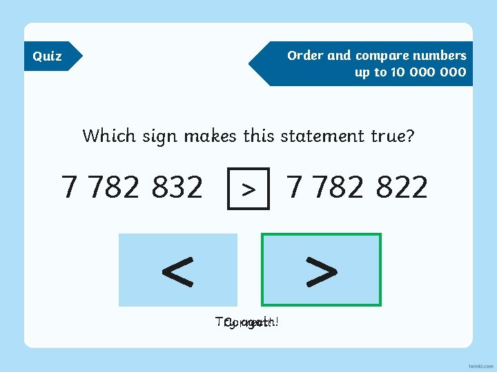 Read and write numbers up to 10 000