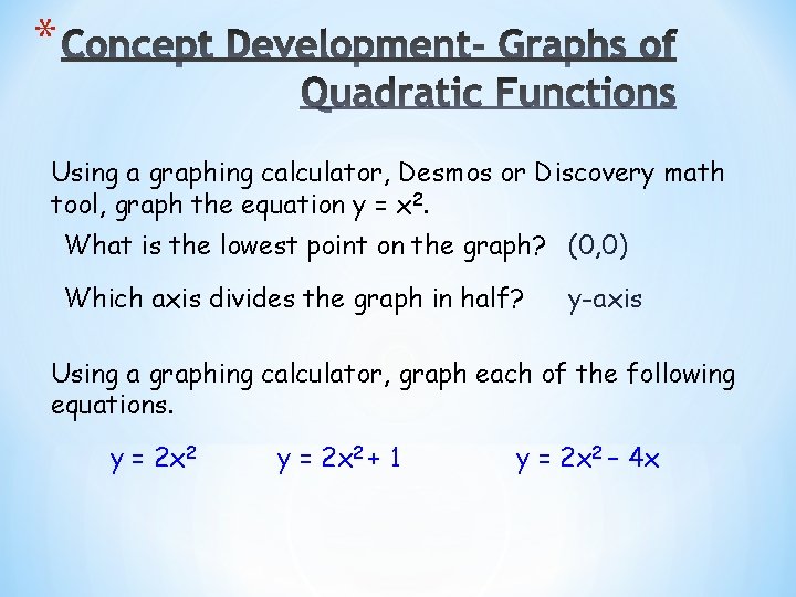 APK Determine the number of solutions Discriminant and