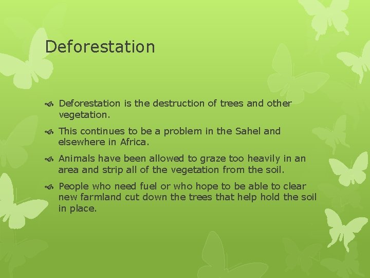 Environmental Issues in Africa The Problems Africans face