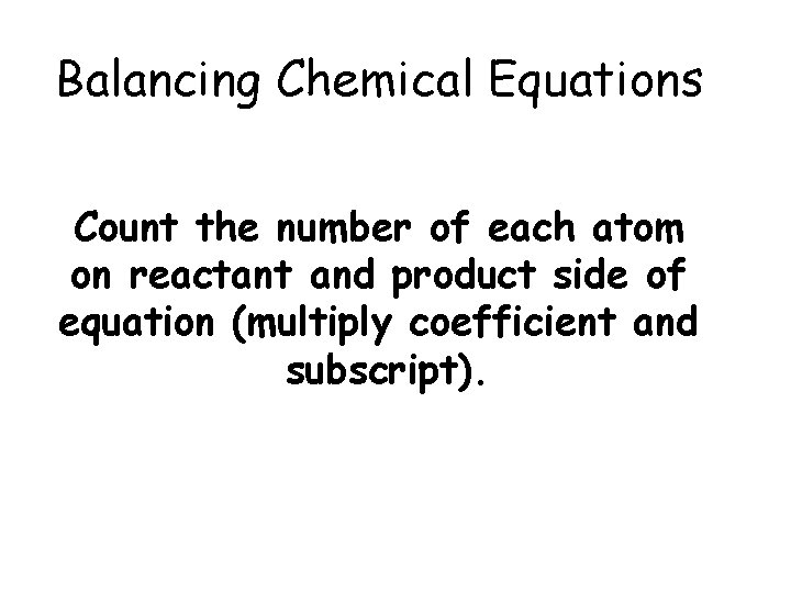 Science 10 Review Part 4 Balancing Equations Study