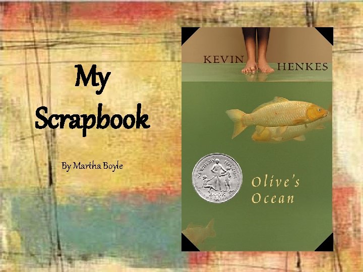 Olives Ocean Book Log by Kellie Doty Book