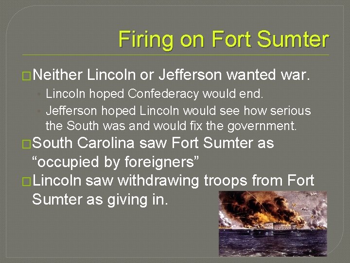 Fort Sumter War Chapter 14 Part 5 But