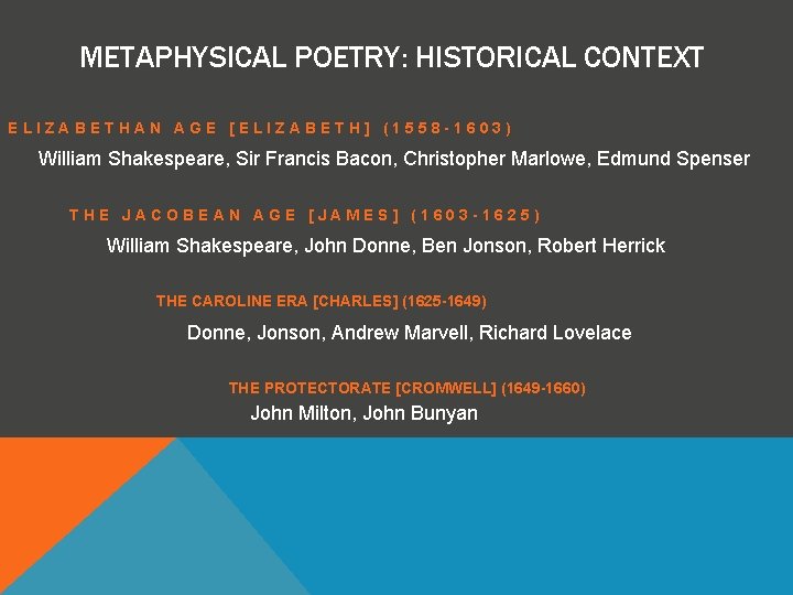 METAPHYSICAL AND CAVALIER POETRY Warhol Remake of Botticellis