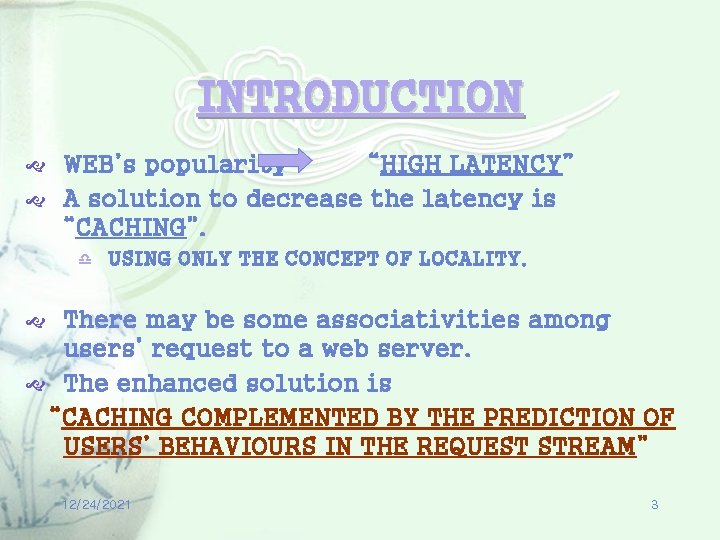 Improvement of Web System Performance Using Data Mining