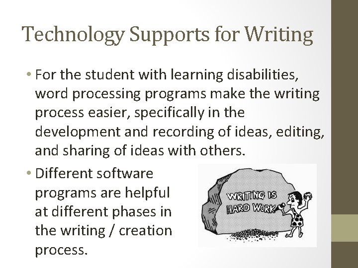 Assistive Technology in the Inclusive Classroom Brenda Johnson