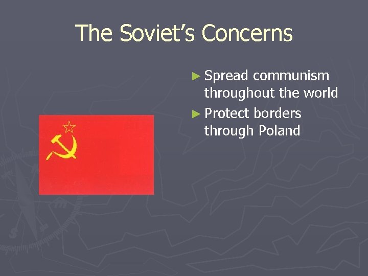 The Cold War Confrontation and competition between the