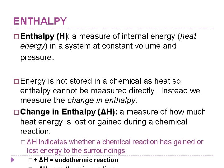 INTRODUCTION Thermochemistry the branch of chemistry that focuses
