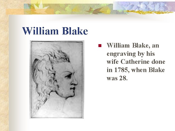 An Introduction into British Romanticism English IV Burkett