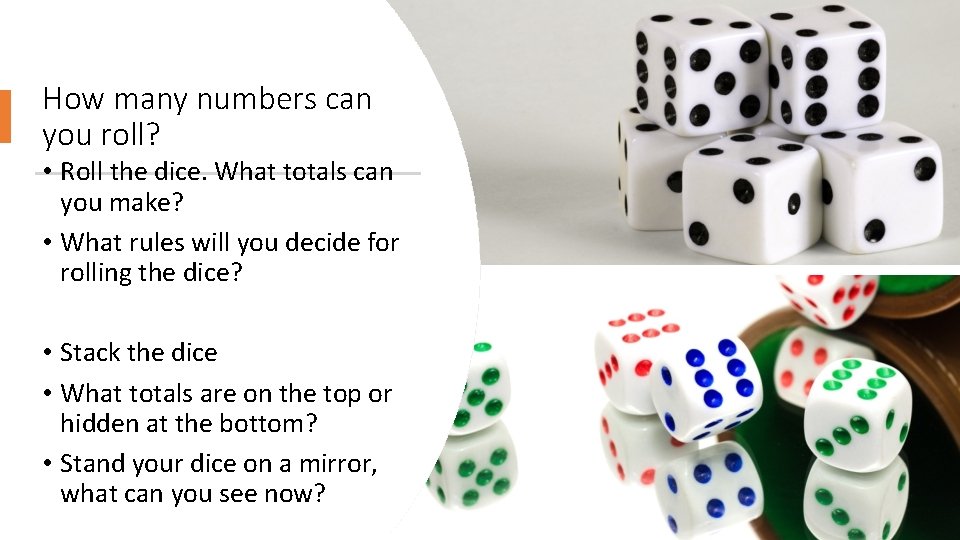 Games How many numbers can you roll Roll