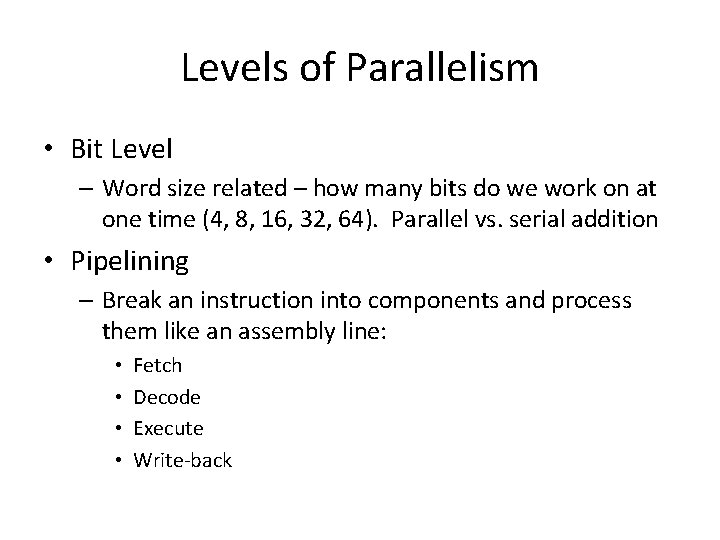 Chapter 2 Parallel Architecture Moores Law The number