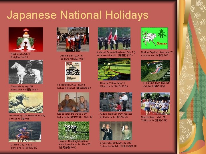 Japanese culture nihonbunka Modem world and the ancient