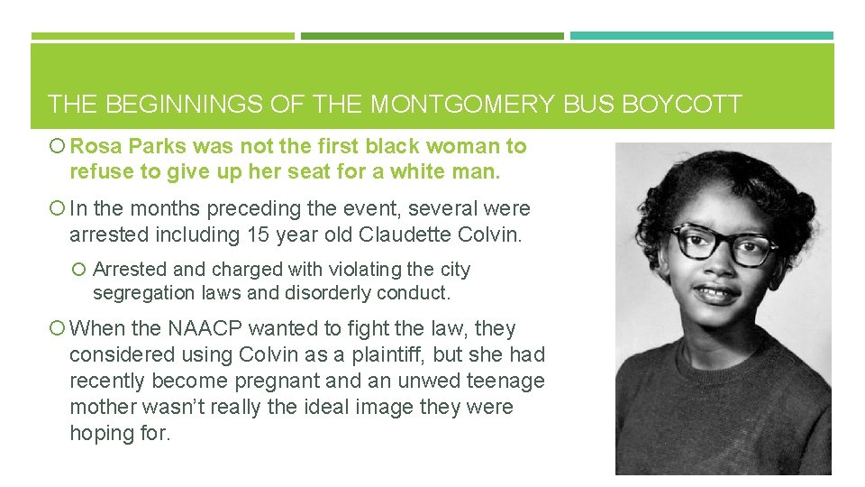 THE BEGINNING OF THE CIVIL RIGHTS MOVEMENT 3