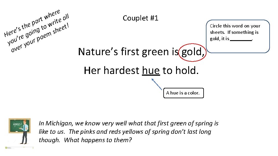 Nothing Gold Can Stay by Robert Frost Analysis