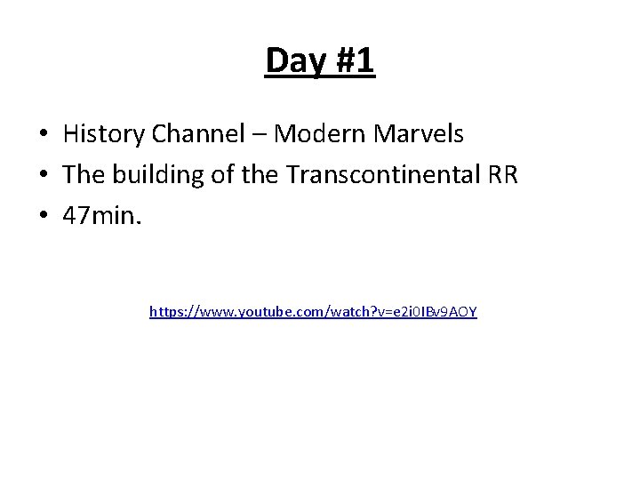 UNIT 2 INDUSTRIALIZATION LESSON 3 Railroads and Robber