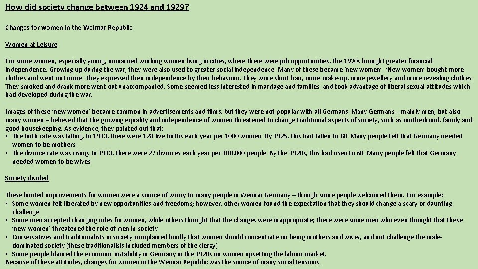 Mr Best Year 10 Lesson Five Part 1