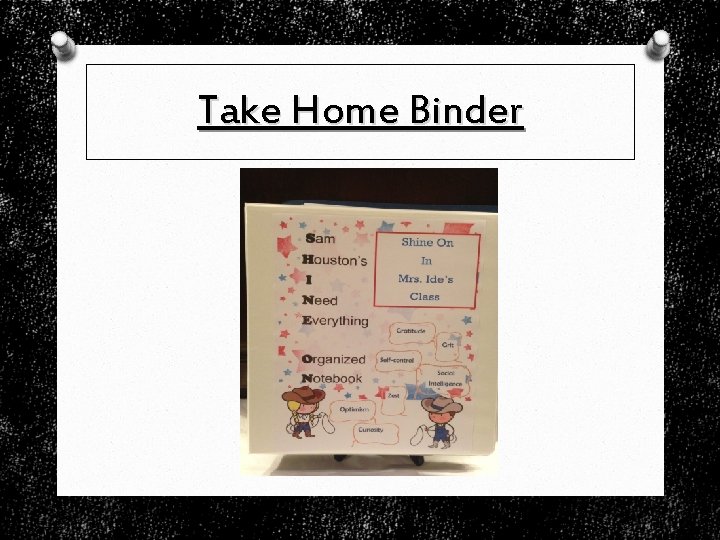 Welcome First Grade Parents Take Home Binder Behavior