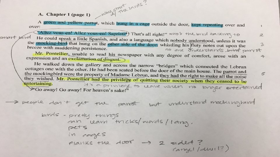 THE AWAKENING Motifs and Symbols Heres what you