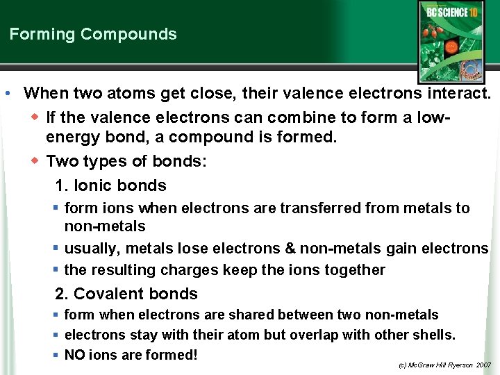 Atomic Theory and Bonding p 102 124 Atoms