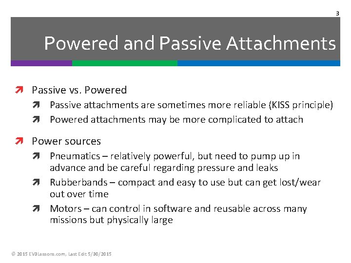 ROBOT DESIGN LESSON DROID BOT Building a Base