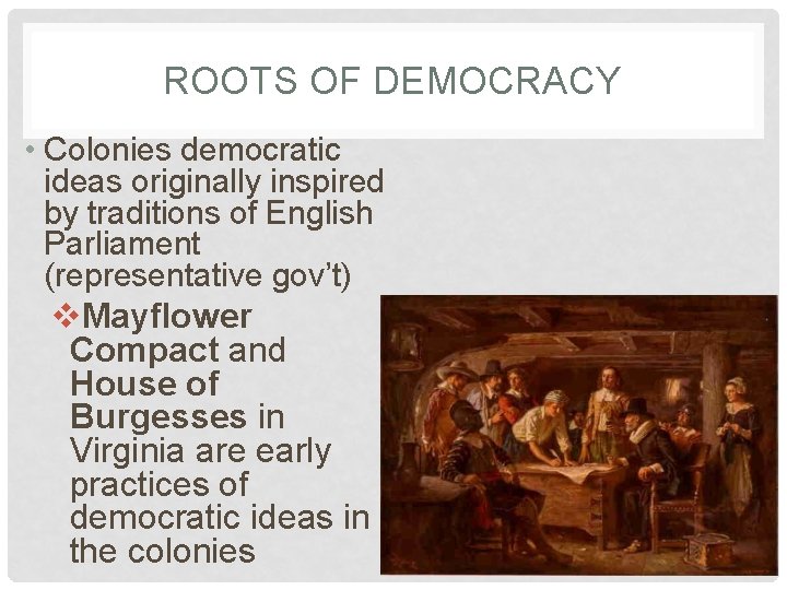 THE COLONIAL PERIOD THE ROAD TO REVOLUTION BASIS