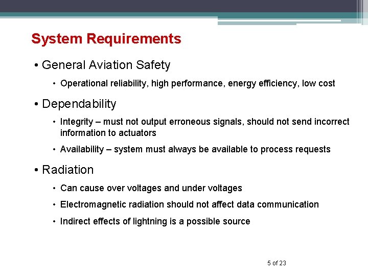 Distributed And Reconfigurable Architecture For Flight Control System