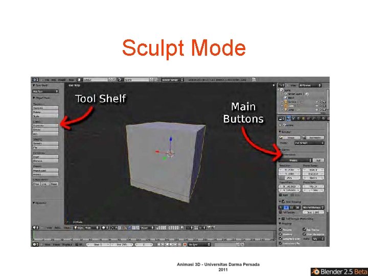 Blender Modelling Pertemuan 3 Animasi 3 D Univ