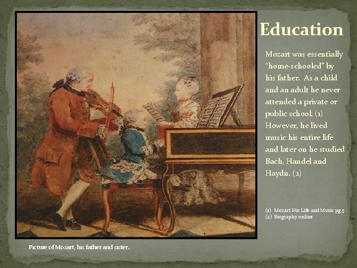 Wolfgang Amadeus Mozart Biography 1756 1791 By Christa