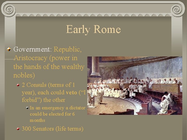 ANCIENT ROME Introduction Latins 1500 BCE crossed Alps