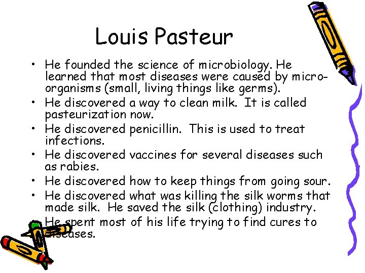 Famous Scientists Created by Mrs Caraba Dr Sally