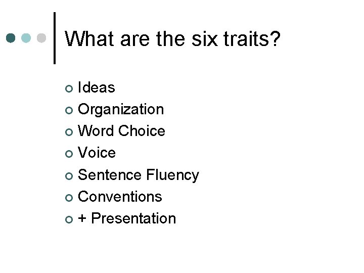 Teaching Writing Tying it all together Presented by