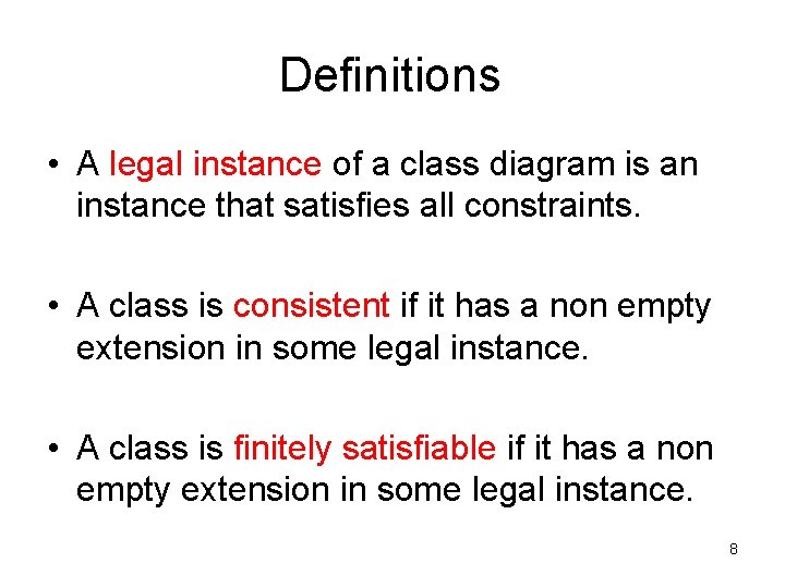Efficient Reasoning On Finite Satisfiability In Uml Class