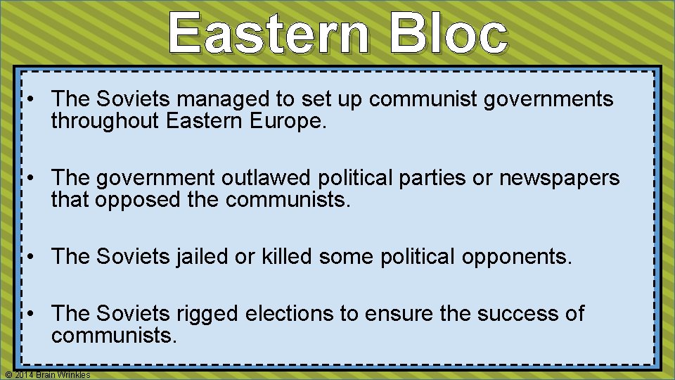 The Cold War Origins and Consequences 2014 Brain